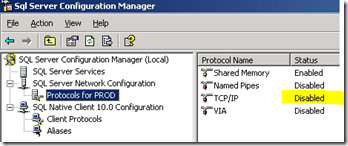 SQL Server Error: A network-related or instance-specific error occurred ...